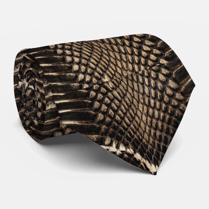 Faux Cobra Snake Skin Tie | Zazzle.co.uk