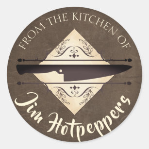 Knife Stickers & Labels | Zazzle UK