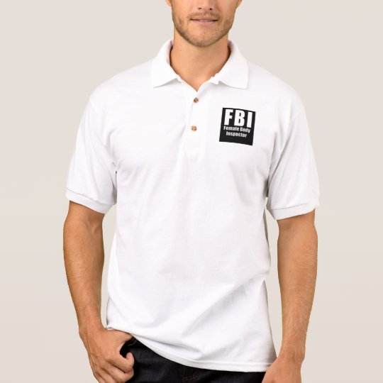 Fbi Polo Shirt | Zazzle.co.uk