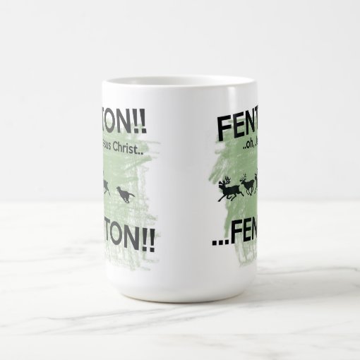 Fenton - Jesus Christ!! Fenton dog mug | Zazzle