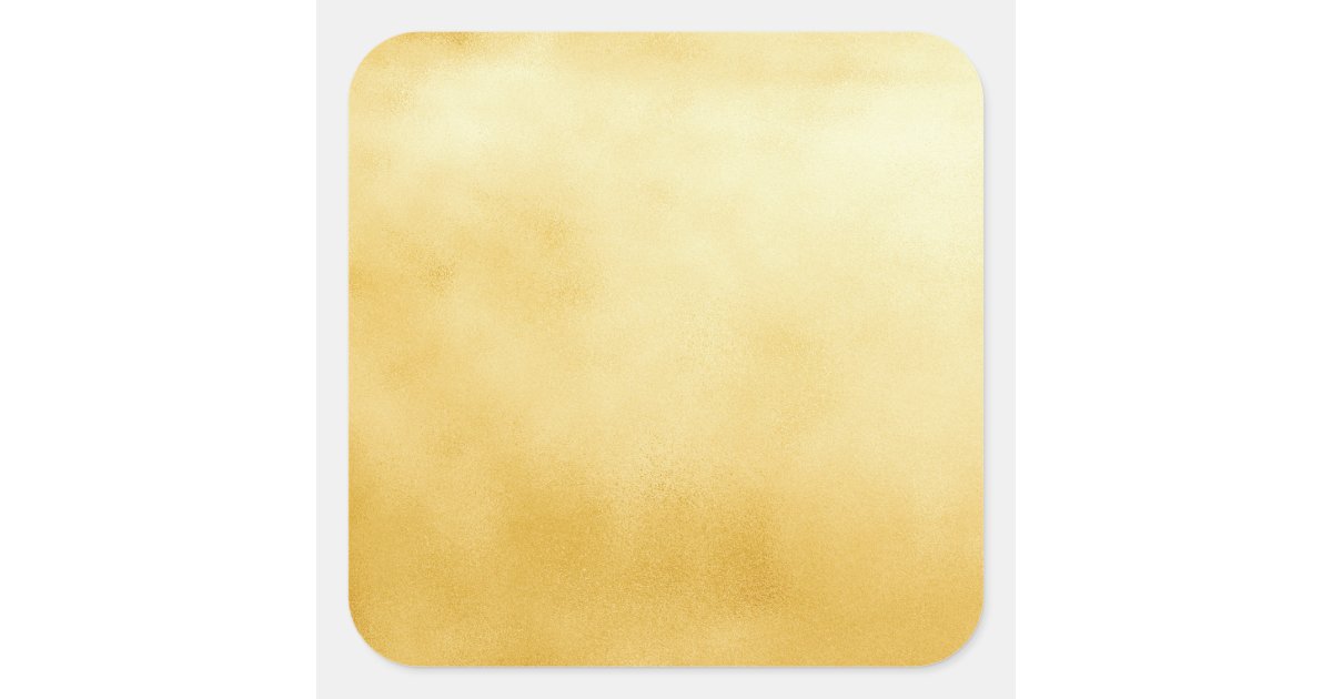 Festive Gold Metallic Stickers | Zazzle