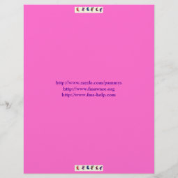 Fibromyalgia Butterflies Flyer | Zazzle