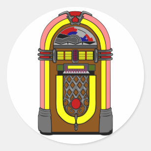 Jukebox Stickers & Labels | Zazzle UK
