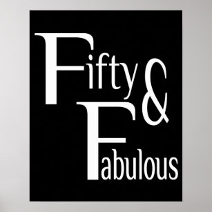 Turning 50 Years Old Posters & Prints | Zazzle UK