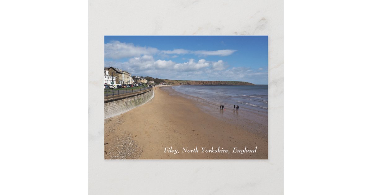 Filey, North Yorkshire, England, Postcard | Zazzle