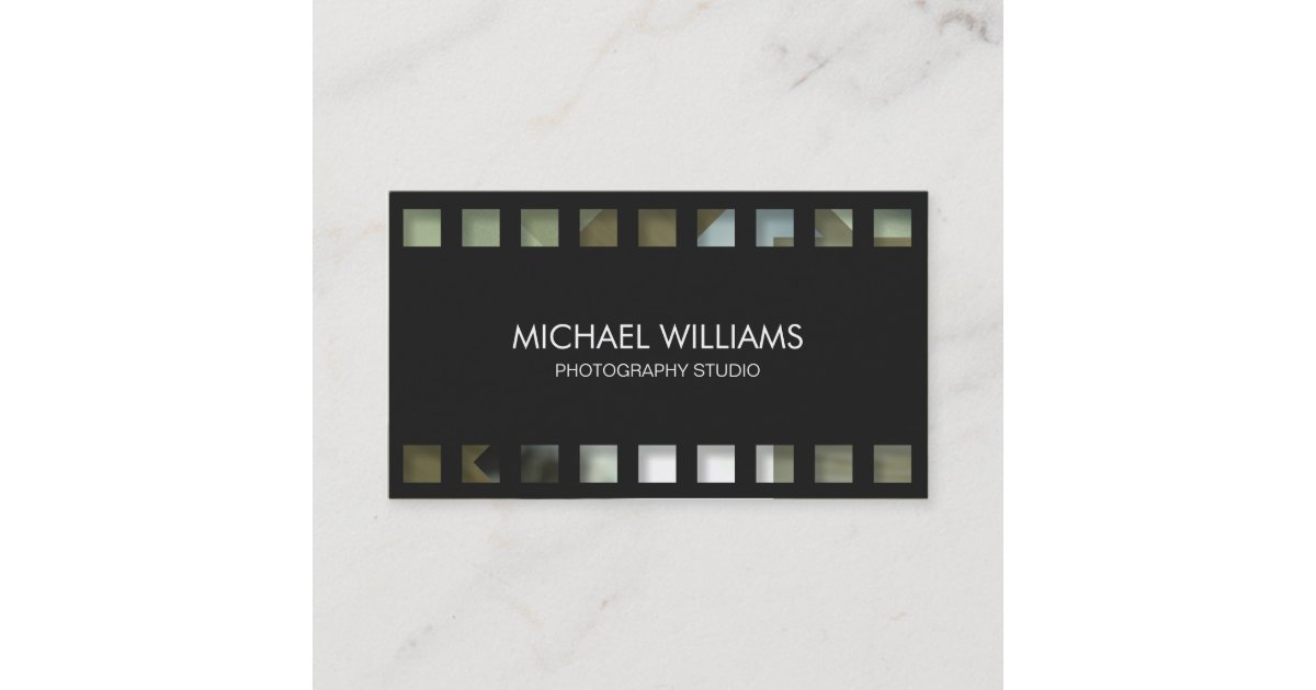 Film director business card | Zazzle