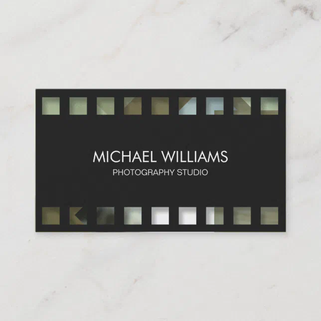 Film director business card | Zazzle
