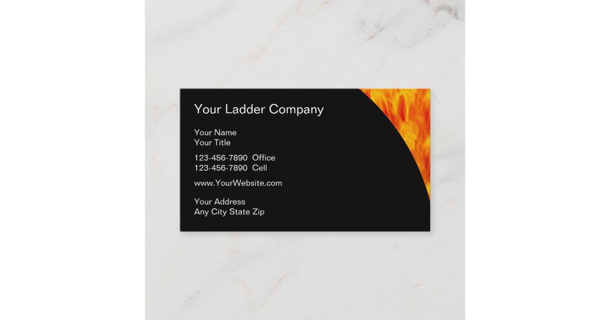 Firefighter Business Cards | Zazzle