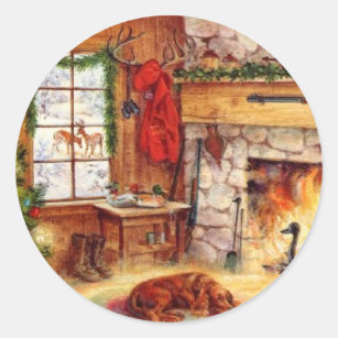 Fireplace Stickers & Labels | Zazzle UK