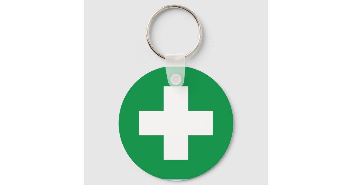 First aid key ring | Zazzle
