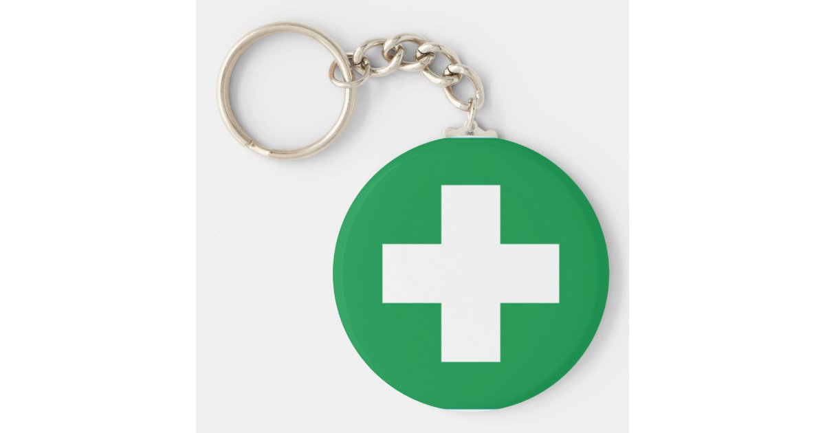 First aid key ring | Zazzle.co.uk