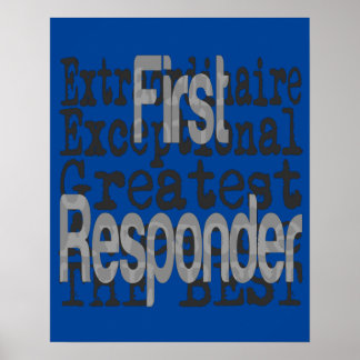 First Responder Posters & Prints | Zazzle.co.uk