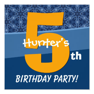 5 Year Old Birthday Invitations & Announcements | Zazzle.co.uk