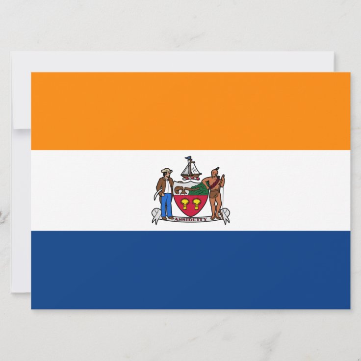 Flag of Albany (New York) Card | Zazzle