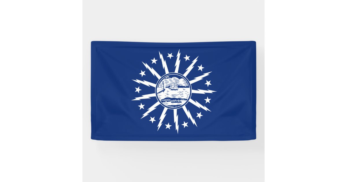 Flag of Buffalo (City in New York State) Banner | Zazzle