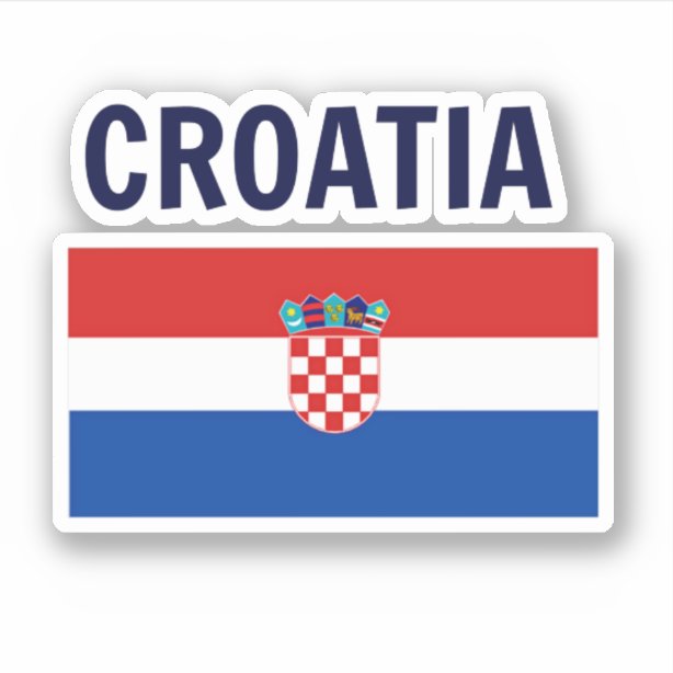 Croatia Stickers & Labels | Zazzle UK