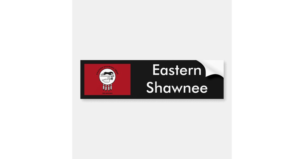 Flag of Eastern Shawnee Bumper Sticker | Zazzle