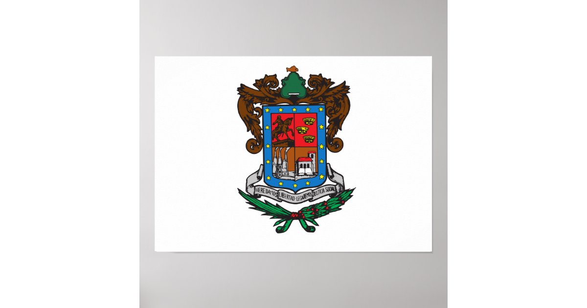 Flag of Michoacan Poster | Zazzle