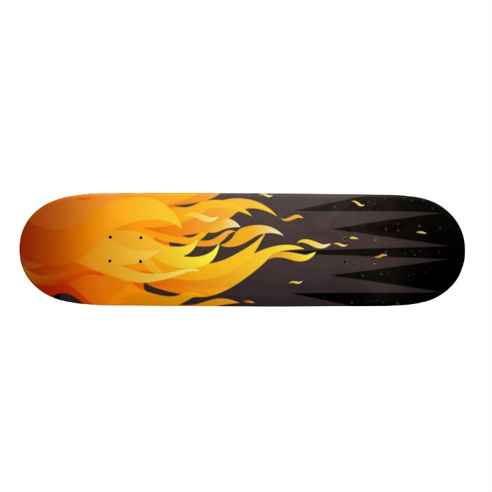 flame skateboard | Zazzle.co.uk