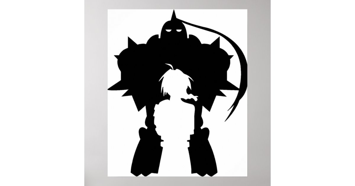 FM Alchemist Classic Fullmetal japanese anime Poster | Zazzle