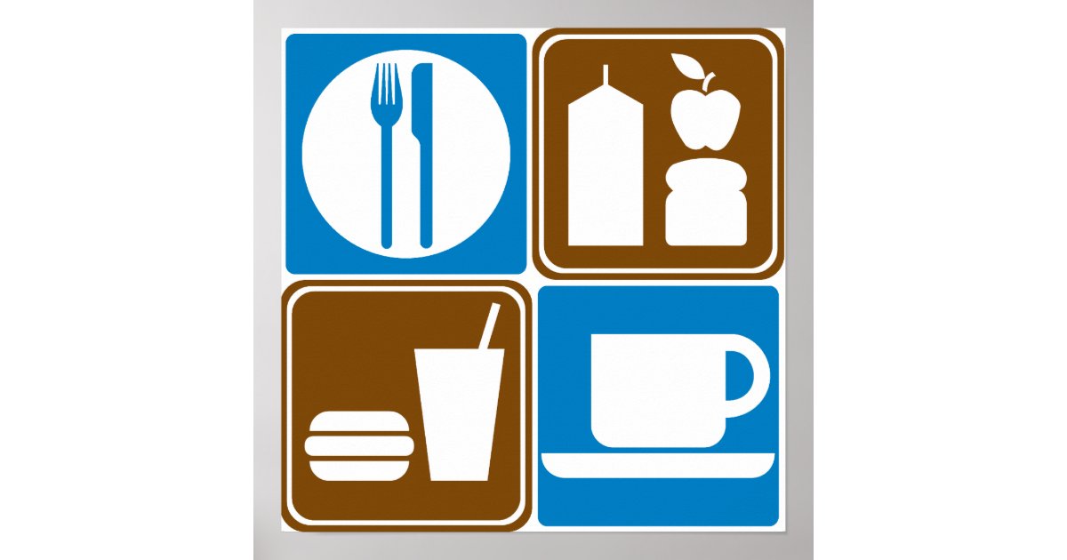 Food Services Highway Signs Collection | Zazzle