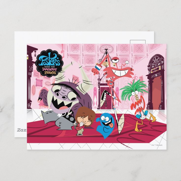 Foster's Home for Imaginary Friends | Dancing Postcard | Zazzle