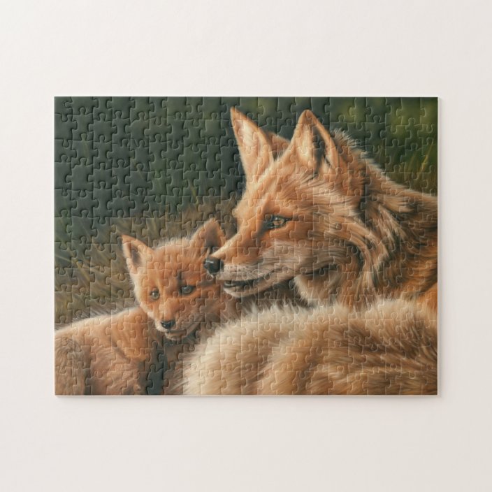 Fox Jigsaw Puzzle | Zazzle.co.uk