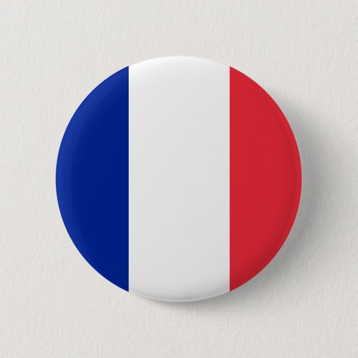 France Flag Button | Zazzle