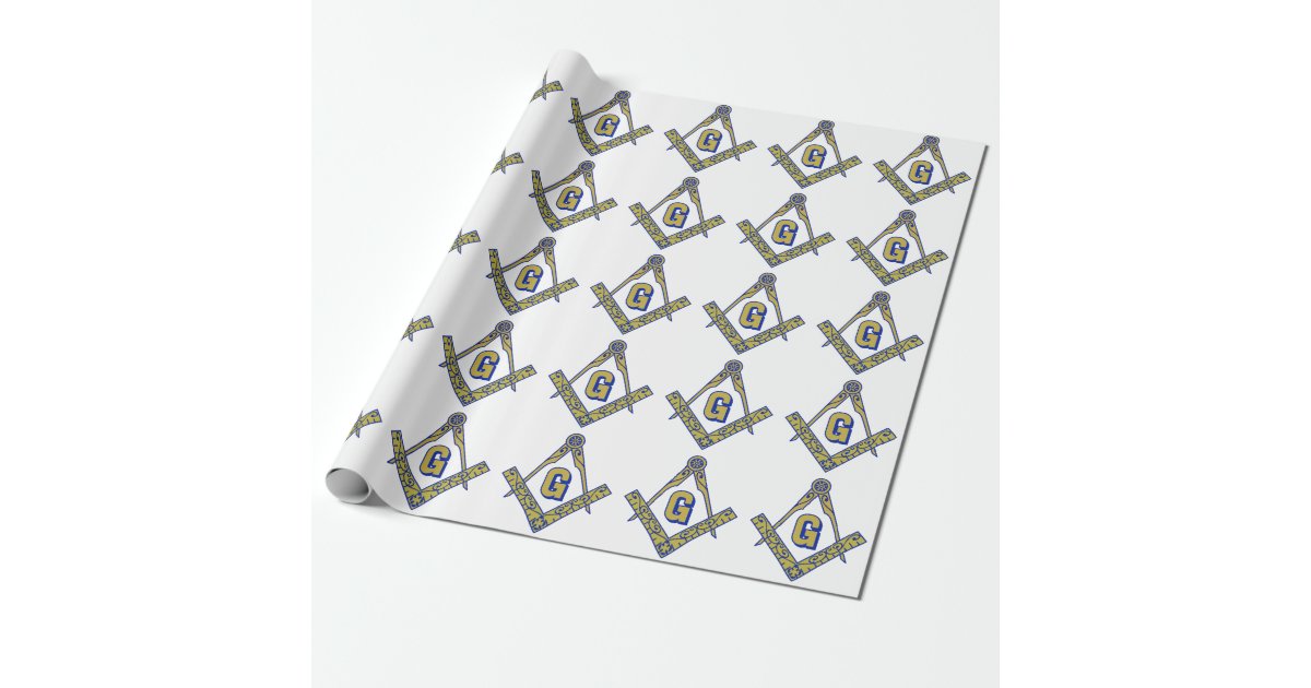 Freemasons Wrapping Paper | Zazzle