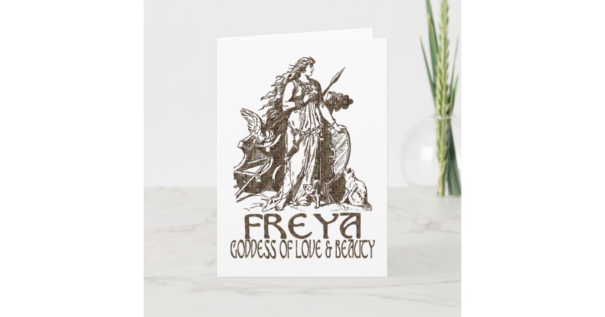 Freya Card | Zazzle