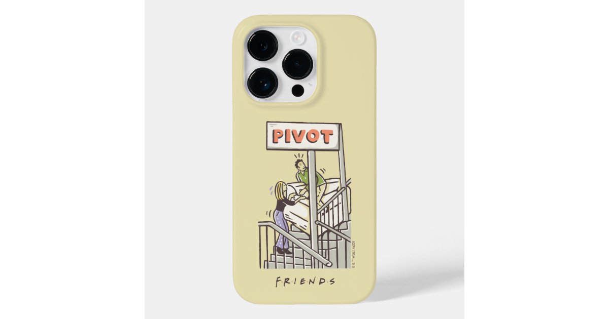 FRIENDS™ | Ross and Rachel PIVOT Case-Mate iPhone Case | Zazzle