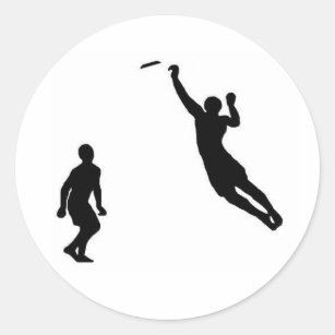 Ultimate Frisbee Stickers & Labels | Zazzle UK