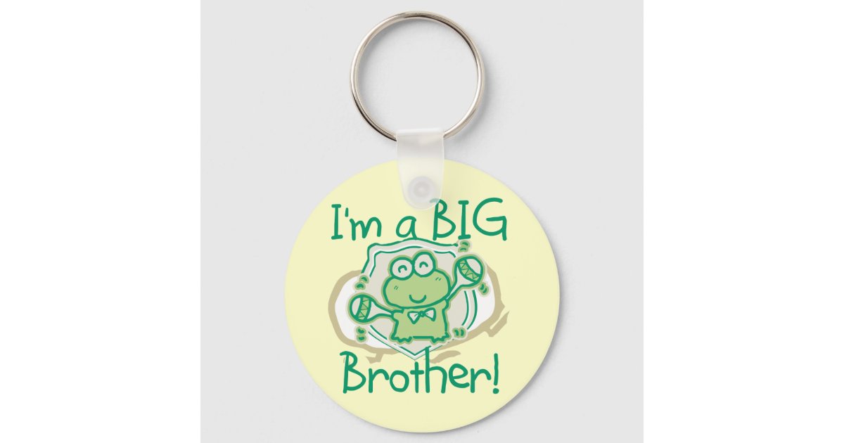 Frog Big Brother Key Ring | Zazzle