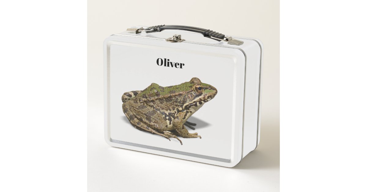 Frog Metal Lunch Box | Zazzle