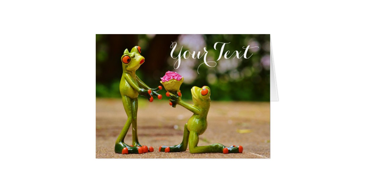 Frog Wedding Proposal | Zazzle