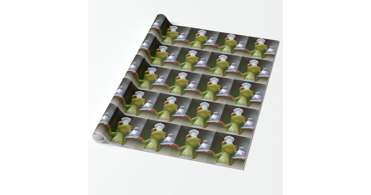 Frog Wrapping Paper | Zazzle