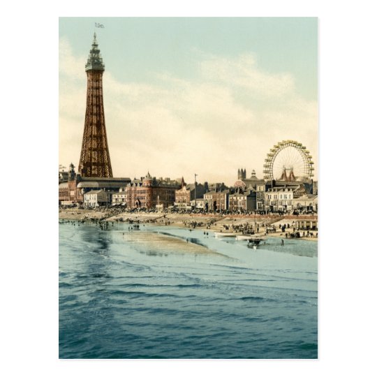 Blackpool Tower - Old Postcard | Zazzle.co.uk