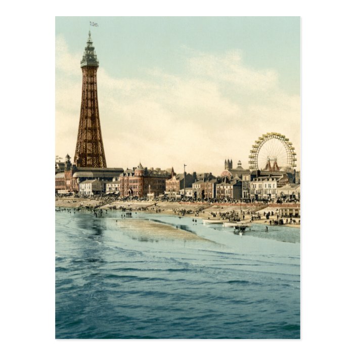 From Central Pier, Blackpool, England Postcard | Zazzle.co.uk