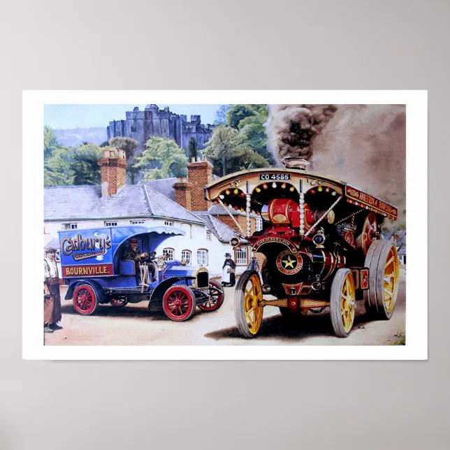 Full steam ahead poster | Zazzle