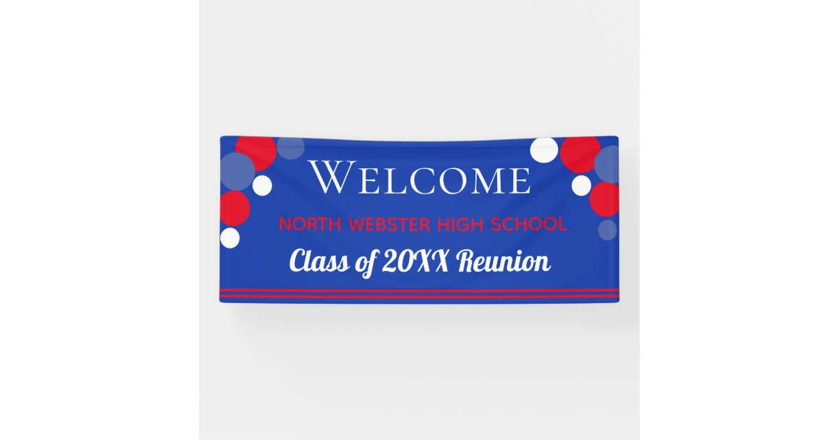 Fun, Custom class Reunion banner | Zazzle