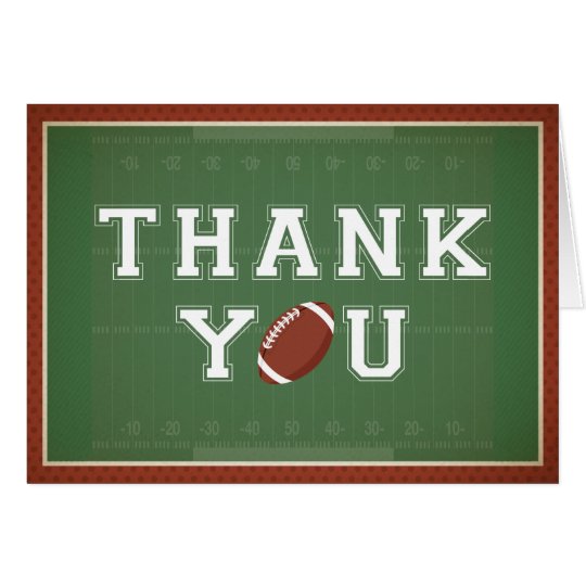 Fun, Football Thank You | Zazzle.co.uk