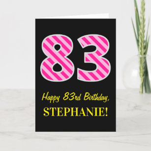 83rd Birthday Cards | Zazzle UK