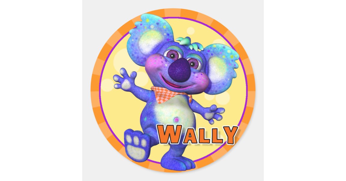 Fun Wally Stickers | Zazzle