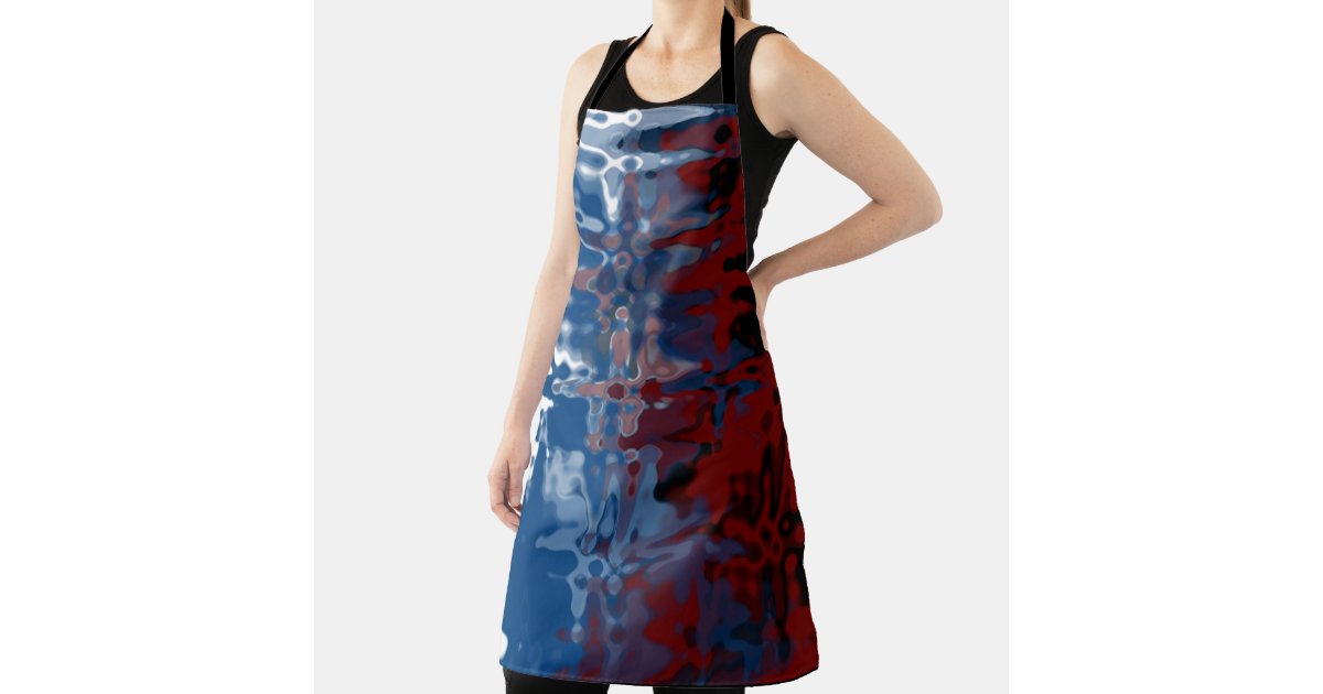 Funky Aprons Abstact Art Apron | Zazzle