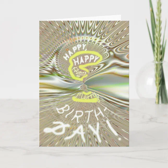 Funky-birthday card | Zazzle