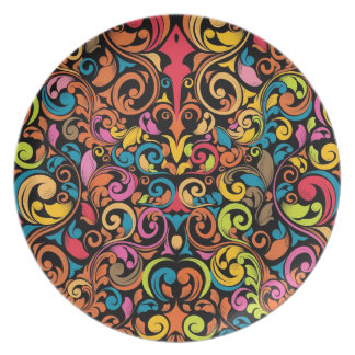 Funky Plates | Zazzle.co.uk