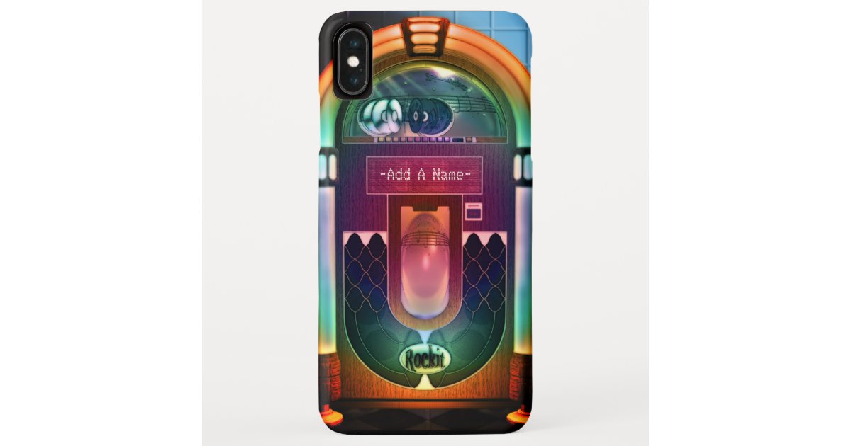 Funky Rock And Roll Jukebox Music Case-Mate iPhone Case | Zazzle