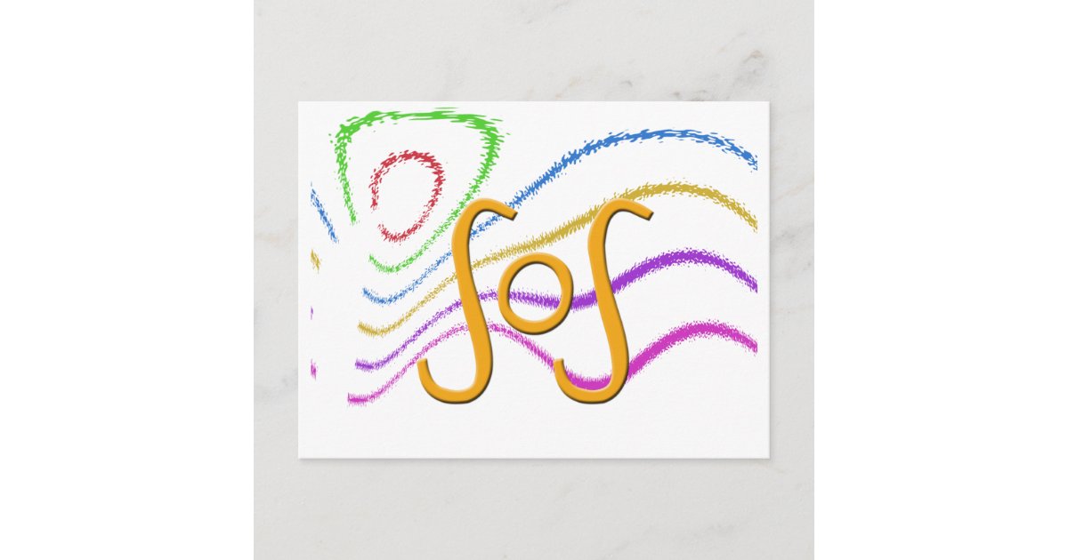 Funny Acronyms- SOS Postcard | Zazzle