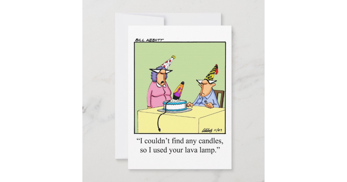 Funny Birthday Humour Party Invitations | Zazzle