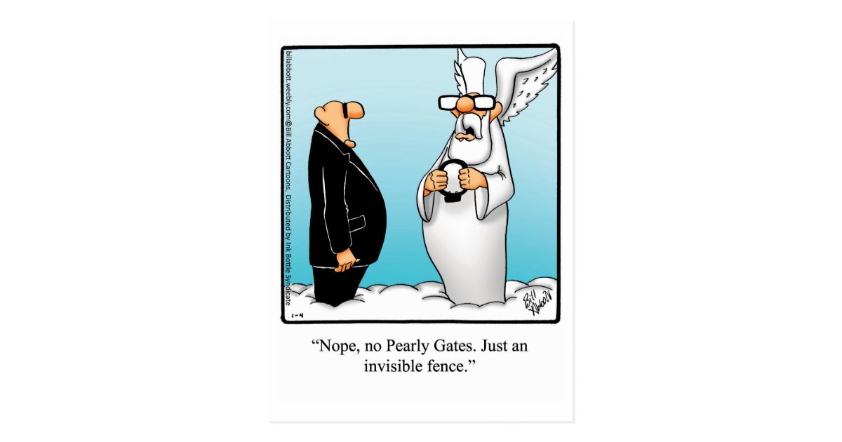 Funny Blessings & Faith Humour Postcard | Zazzle.co.uk